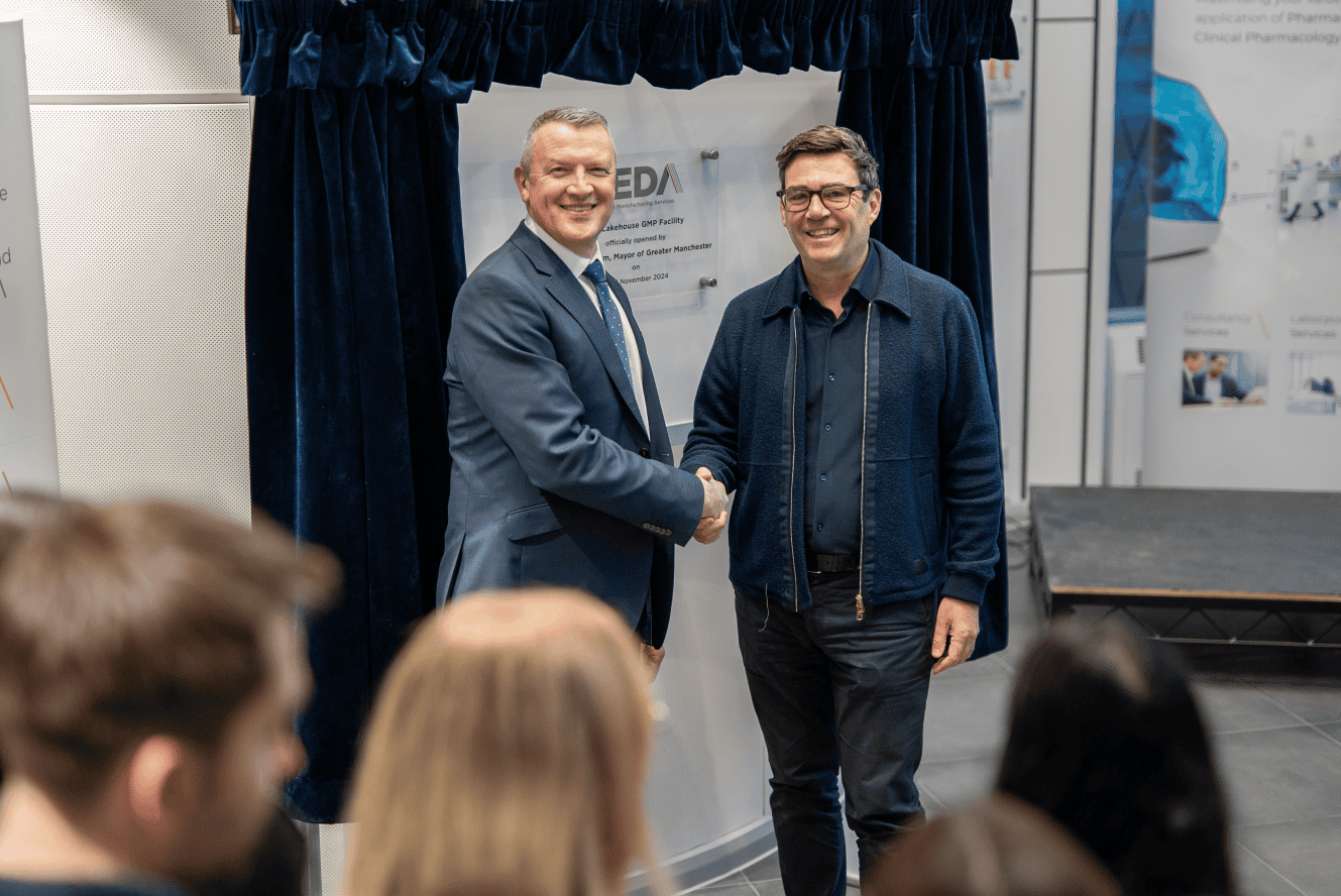 Andy Burnham Opens Seda’s State-of-the-Art GMP Facility | Seda